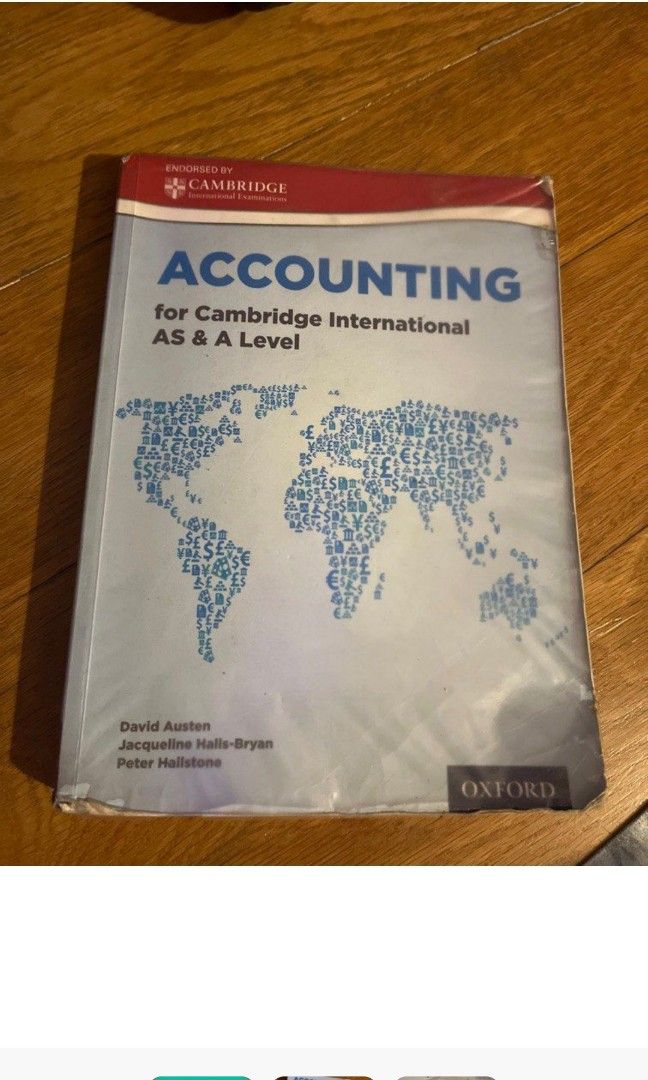 Accounting A Level textbook, Hobbies & Toys, Books & Magazines ...