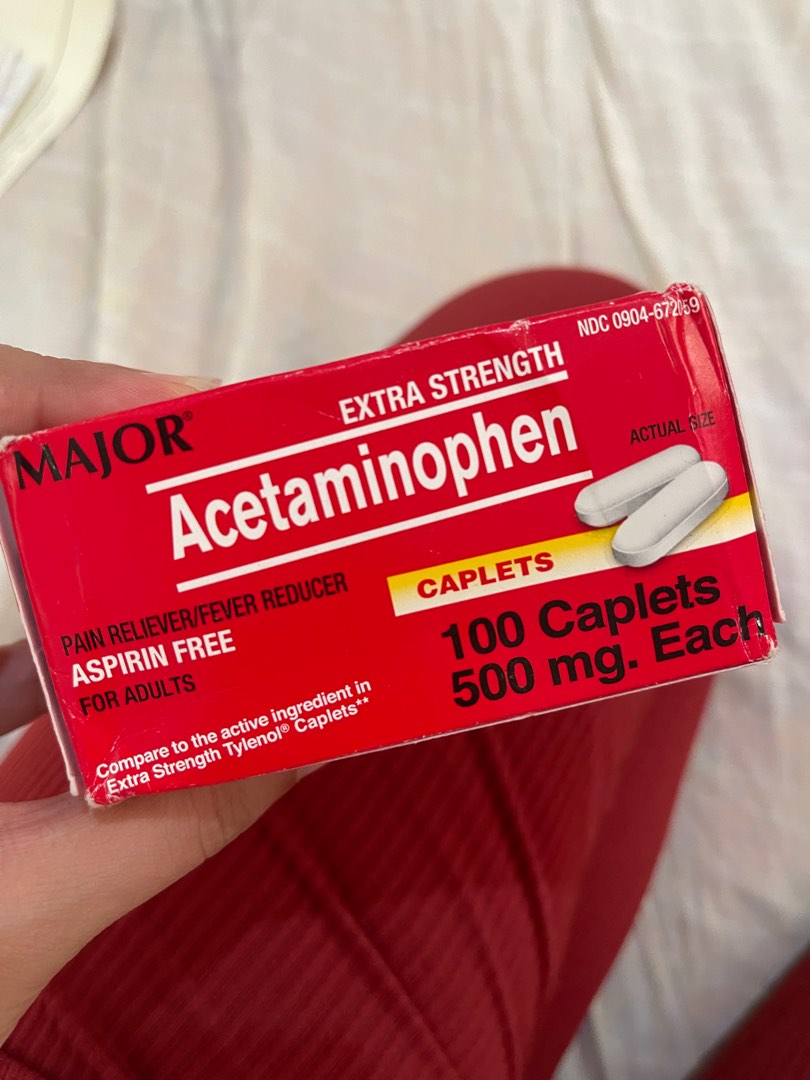 Extra Strength Acetaminophen, Health & Nutrition, Medical Supplies ...
