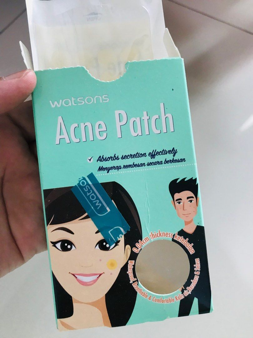 Acne Patch Watsons 0.04cm thickness for Pimples, Beauty & Personal Care, Face, Face Care on ...