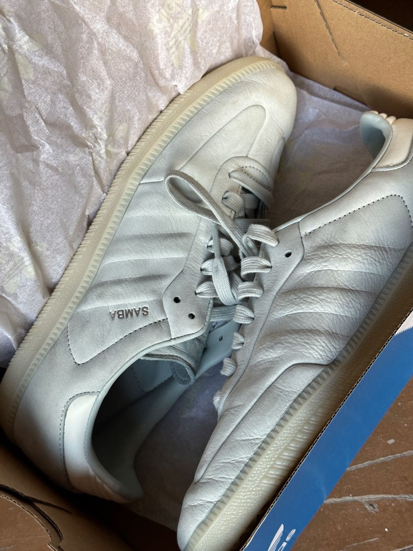 Adidas Samba - Wonder Silver, Men's Fashion, Footwear, Sneakers on ...