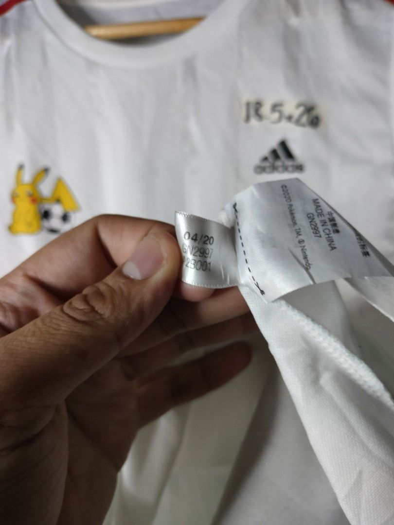 Adidas x Pokemon Football Jersey, Men's Fashion, Tops & Sets, Tshirts ...