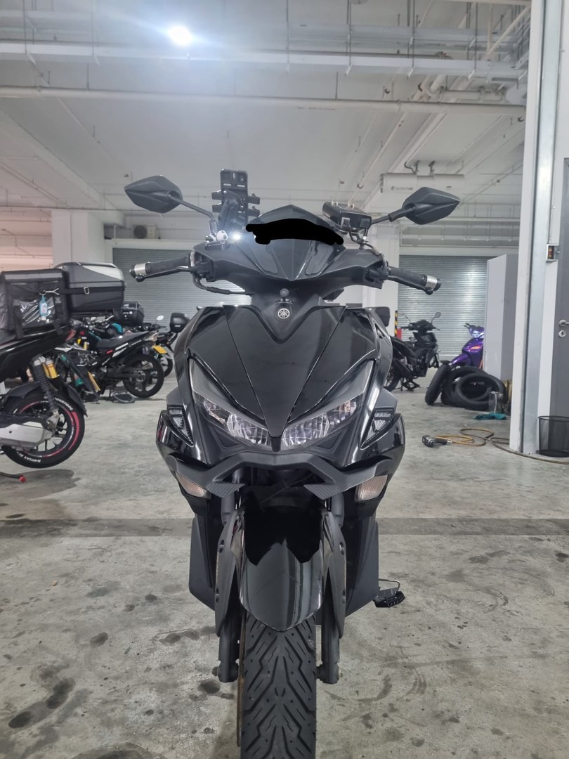 Aerox V1 Keyless, Motorcycles, Motorcycles for Sale, Class 2B on Carousell