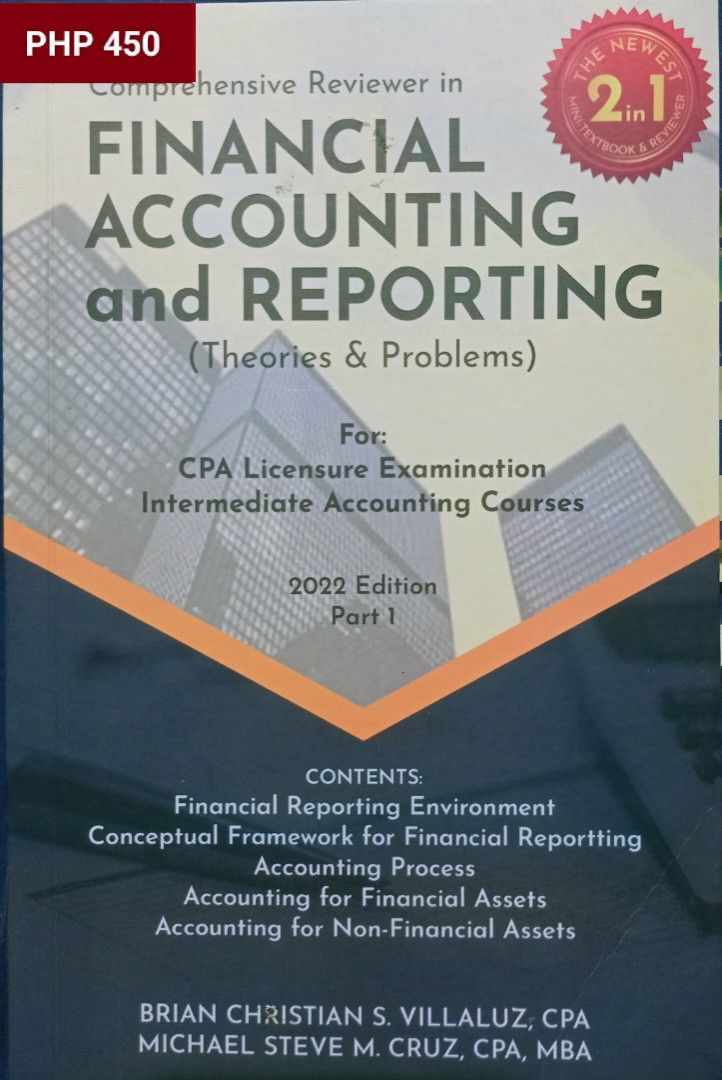 AFAR AND ACCOUNTING BOOKS FOR SALE! Comprehensive Reviewer in Financial ...