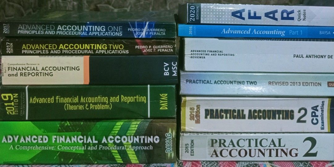 AFAR AND ACCOUNTING BOOKS FOR SALE! Comprehensive Reviewer in Financial ...