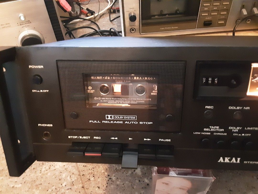 Akai cassette deck CS-702D II, Audio, Other Audio Equipment on Carousell