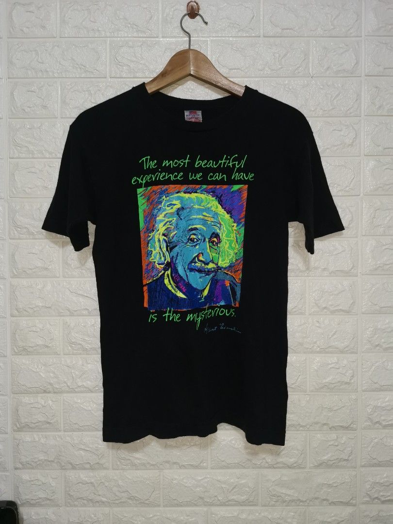 Albert Einstein shirt rare, Men's Fashion, Tops & Sets, Tshirts & Polo ...