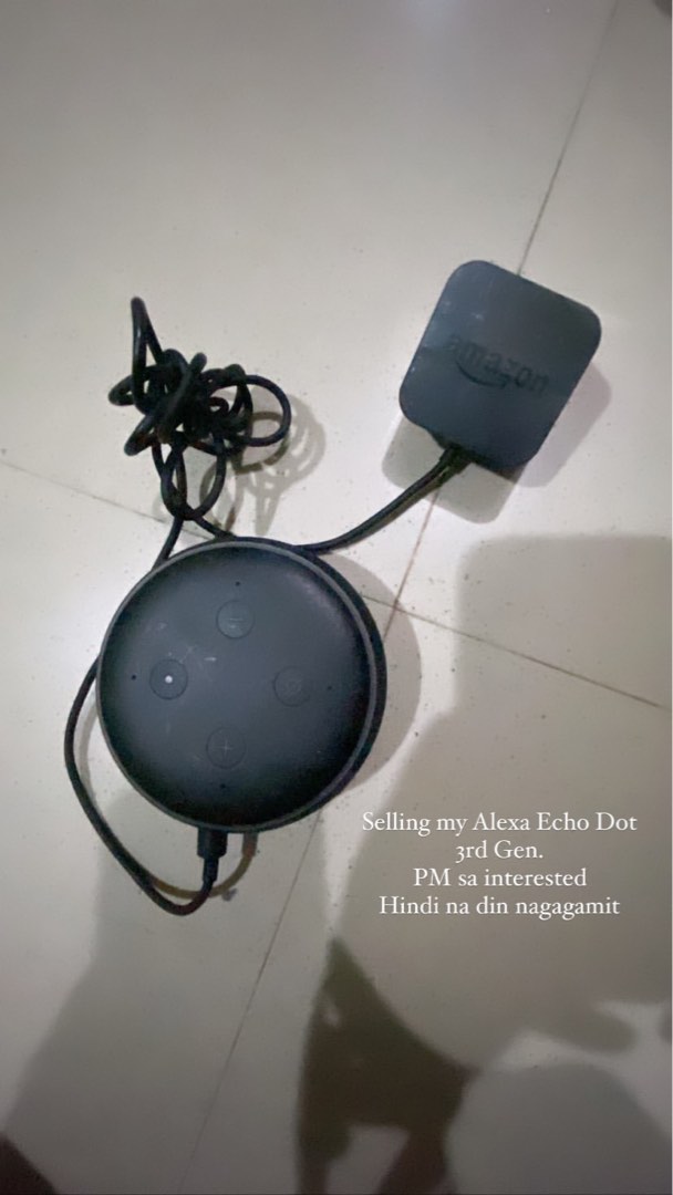 Alexa Echo Dot 3rd Generation, Mobile Phones & Gadgets, Other Gadgets ...