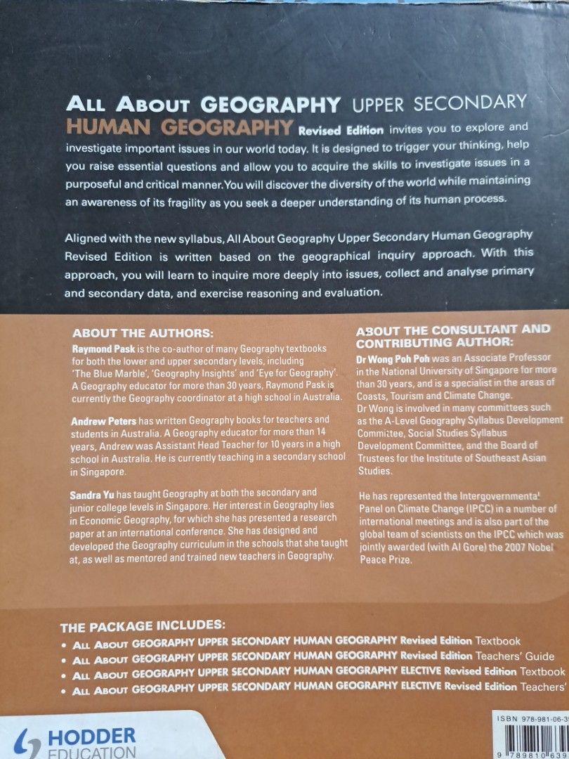 All About Geography Textbook, Hobbies & Toys, Books & Magazines ...