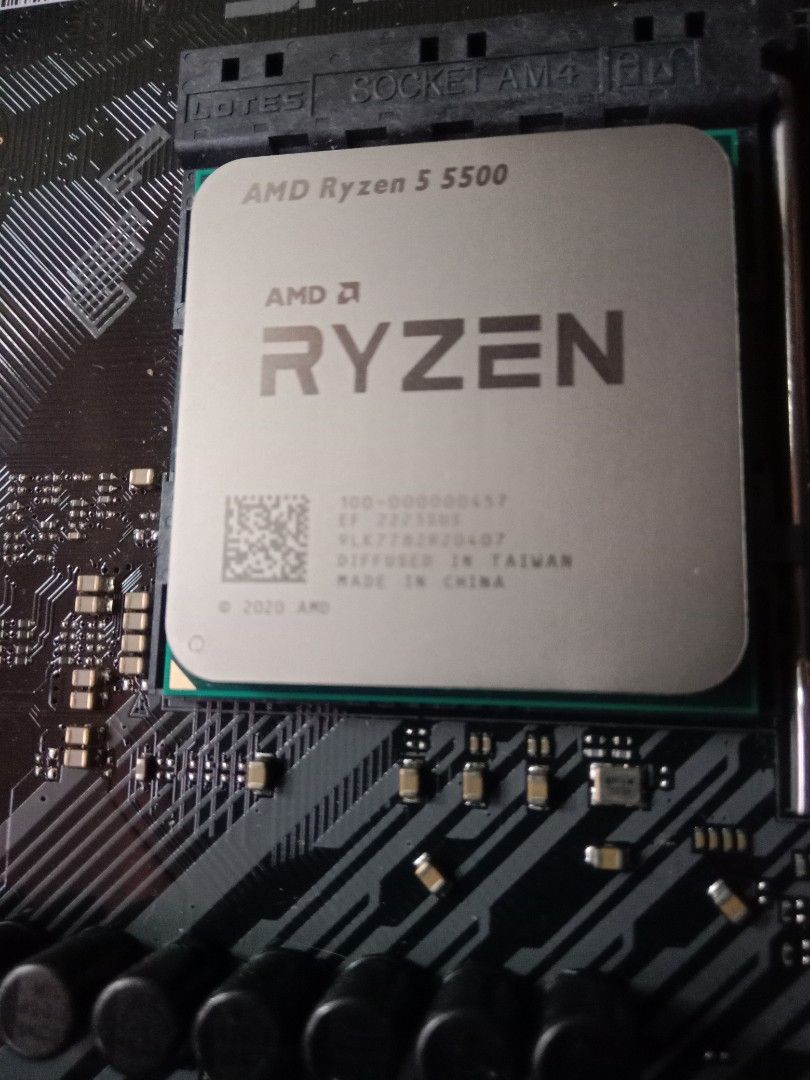 AMD Ryzen 5 5500, Computers & Tech, Parts & Accessories, Computer Parts ...