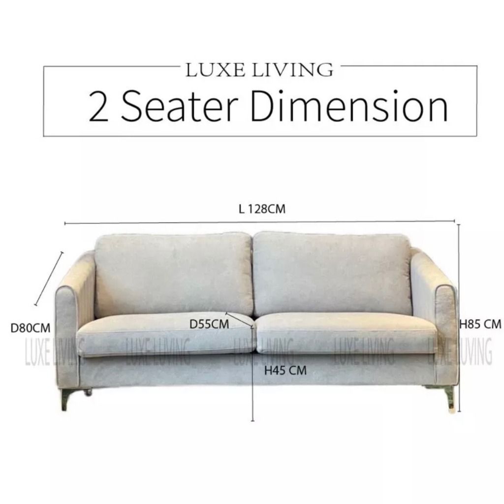 Amelia Sofa Set 1/2/3 Seater, Furniture & Home Living, Furniture, Sofas on Carousell