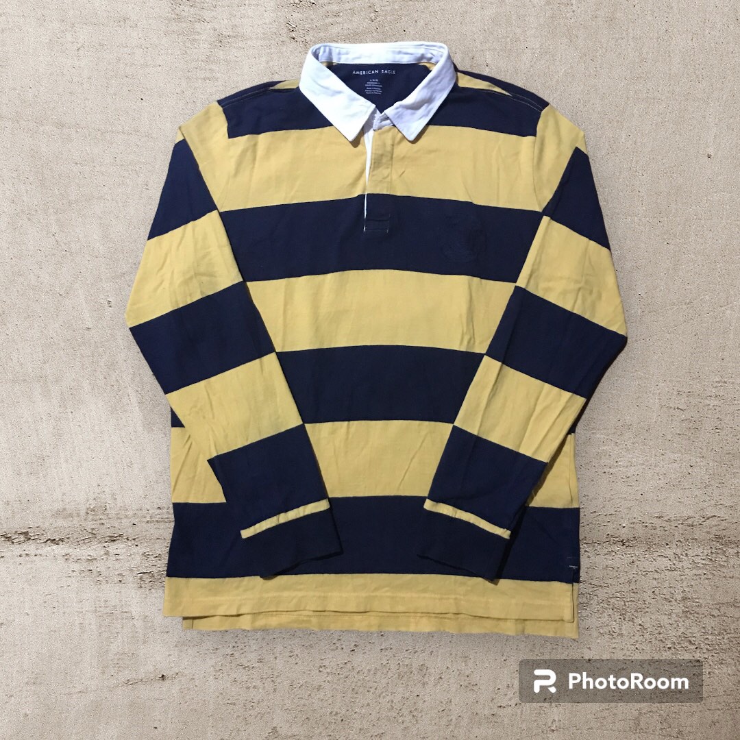 American Eagle Rugby Polo, Men's Fashion, Tops & Sets, Tshirts & Polo ...