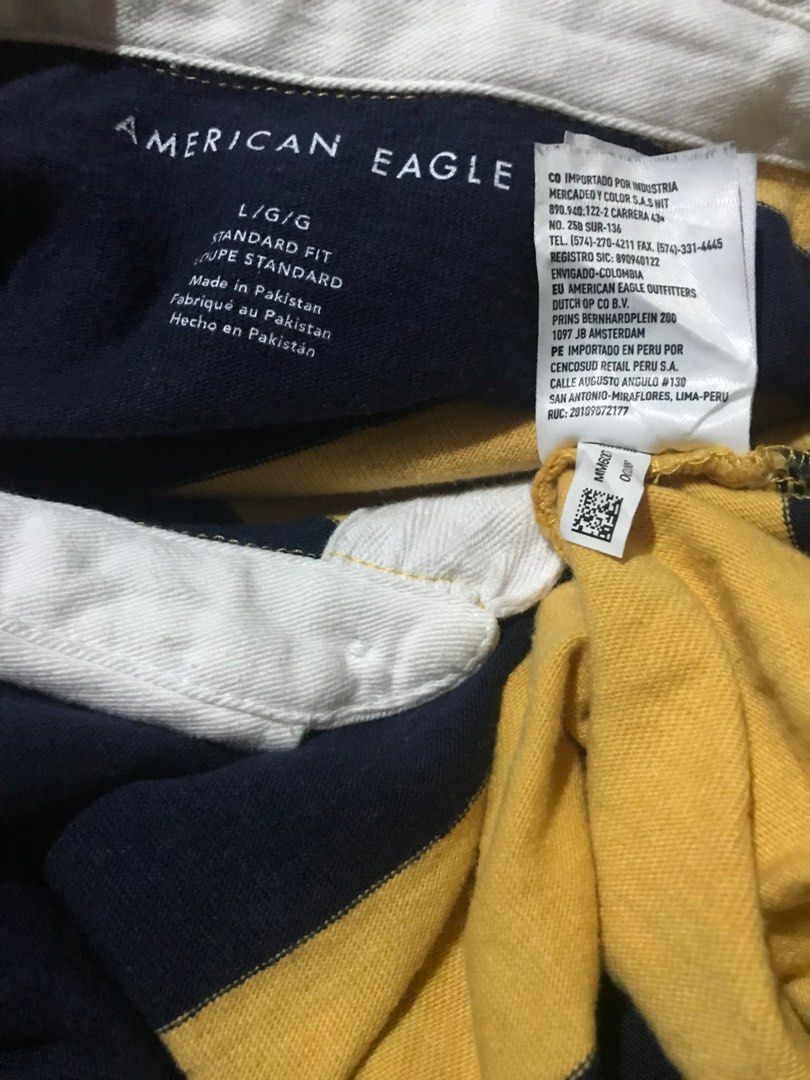American Eagle Rugby Polo, Men's Fashion, Tops & Sets, Tshirts & Polo ...