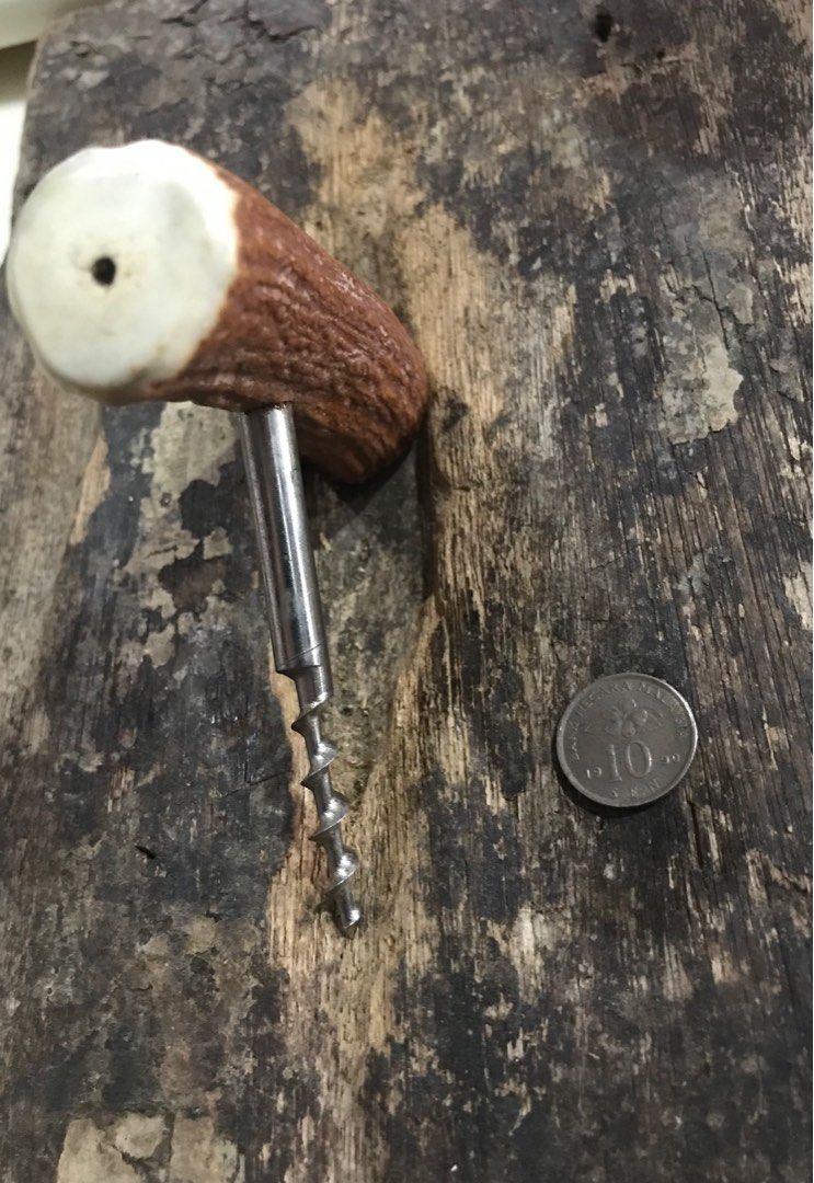 Antique British Deer Antler Cork Screw, Hobbies & Toys, Collectibles ...