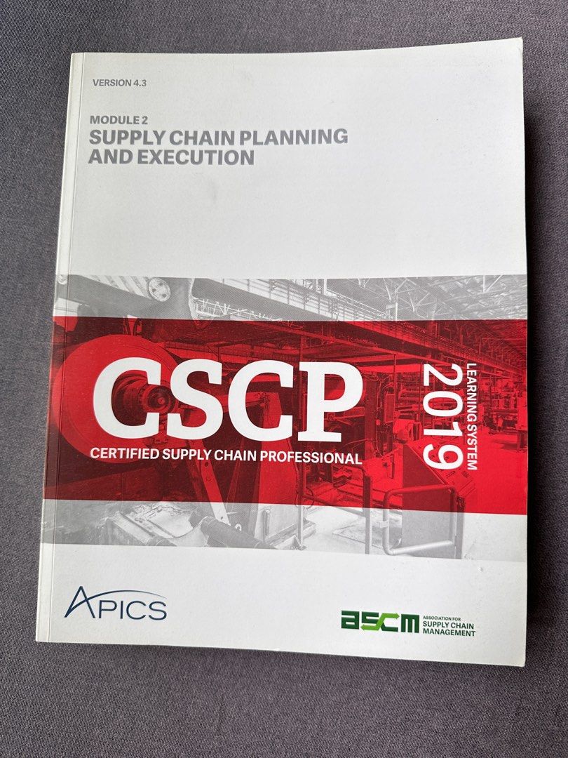 APICS Certified Supply Chain Professional text book, Hobbies & Toys ...