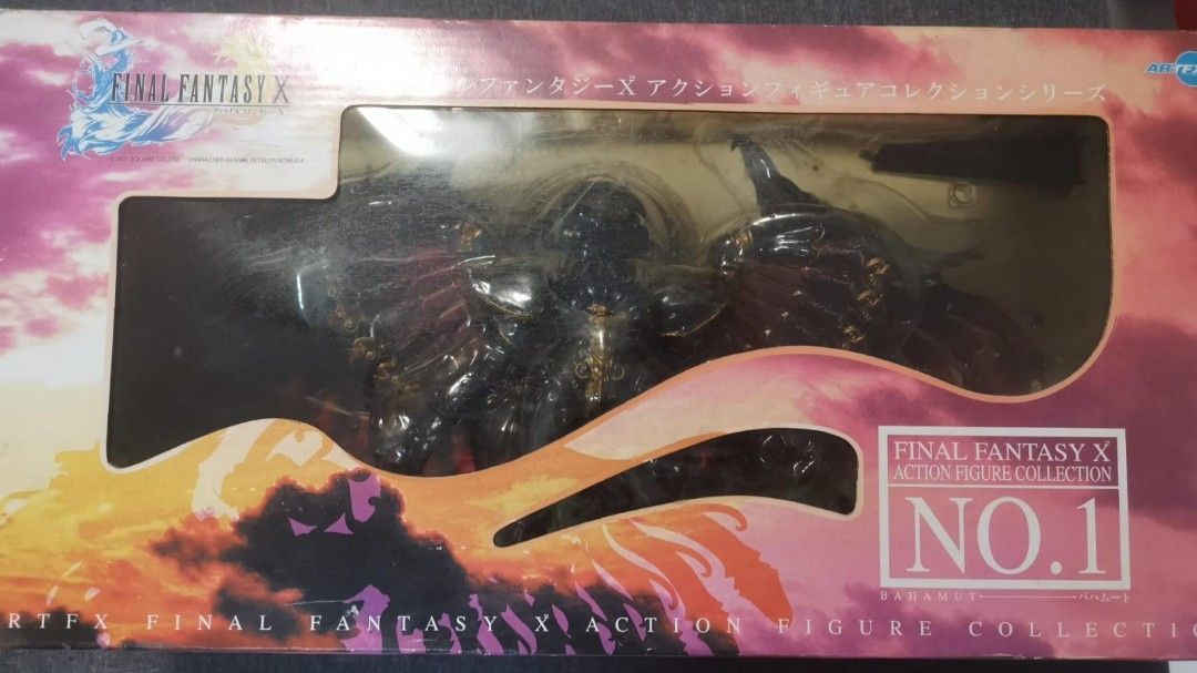 ARTFX Final Fantasy X Bahamut Action Figure Collection No1 Rare ...