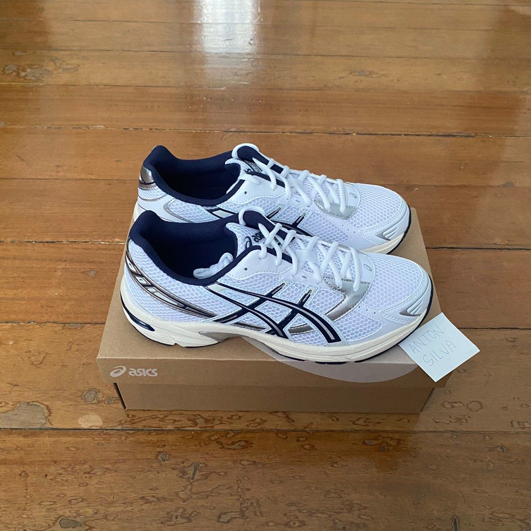 Asics Gel-1130 White Midnight, Men's Fashion, Footwear, Sneakers on Carousell