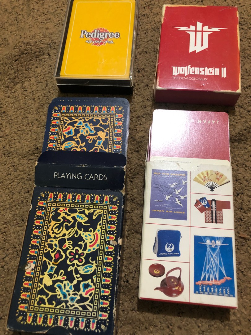 Assorted playing cards individual prices below, Hobbies & Toys, Toys ...