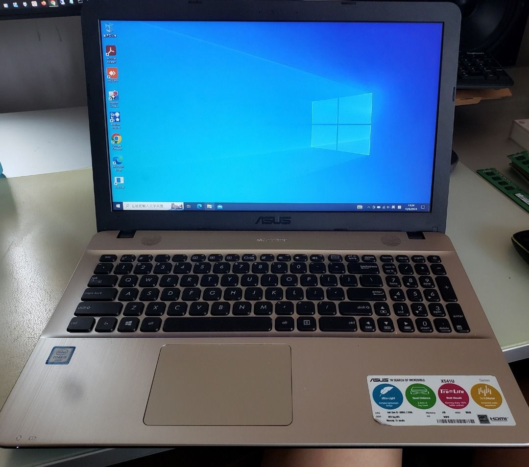 Asus X541U 15.6" FHD i3-6006u 8GB 256GB SSD, 電腦＆科技, 手提電腦 - Carousell