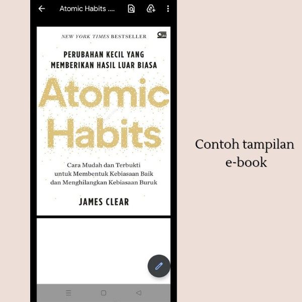 Atomic Habits - James Clear, Buku & Alat Tulis, Buku di Carousell