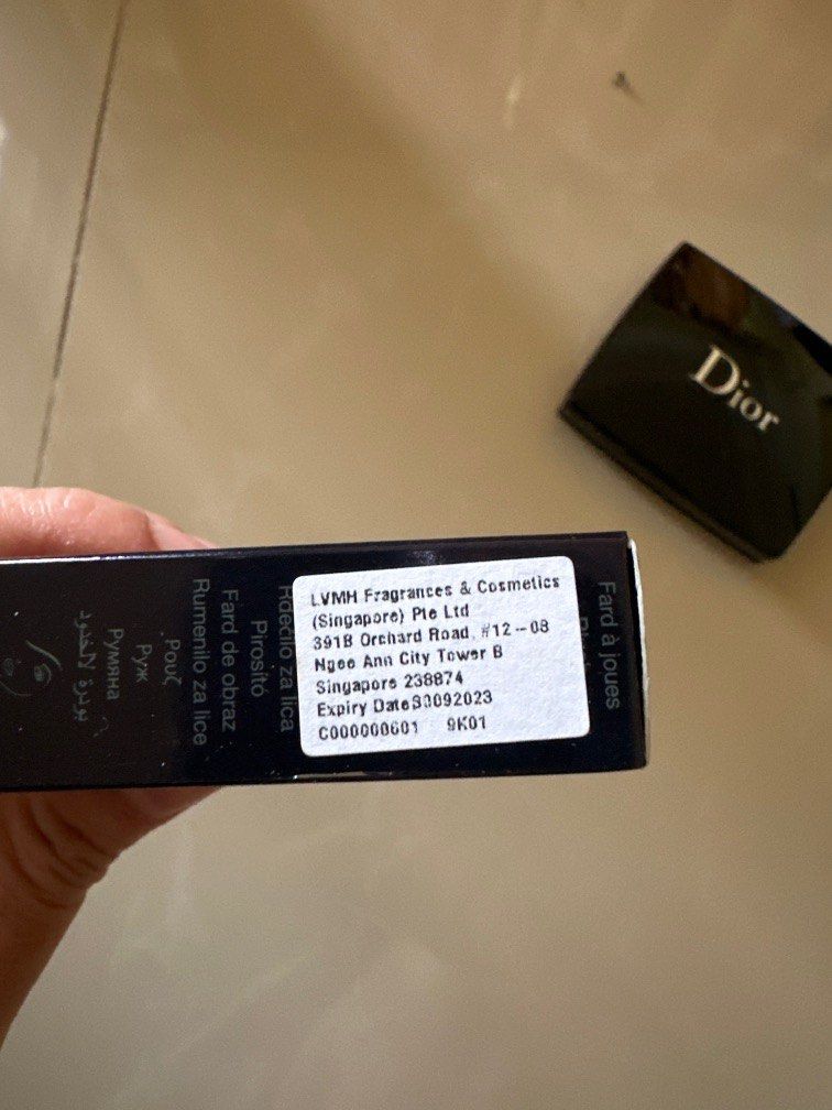 Authentic Dior Rouge Blush 601 Hologram (retail $84 expiry 30 Sep 2023), Beauty & Personal Care ...