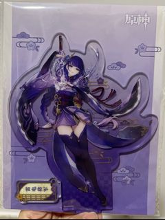 AUTHENTIC MIHOYO Raiden Shogun Acrylic Standee, Hobbies & Toys ...