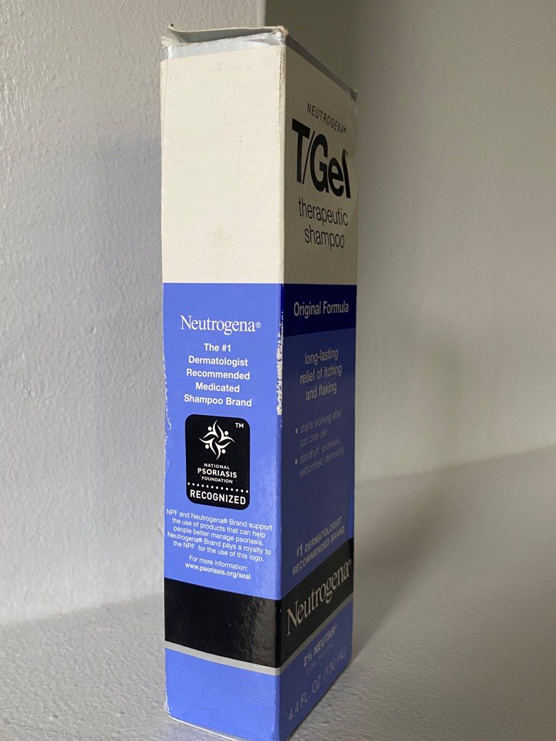 Authentic Neutrogena T/Gel Therapeutic Shampoo - Original Formula 2% ...