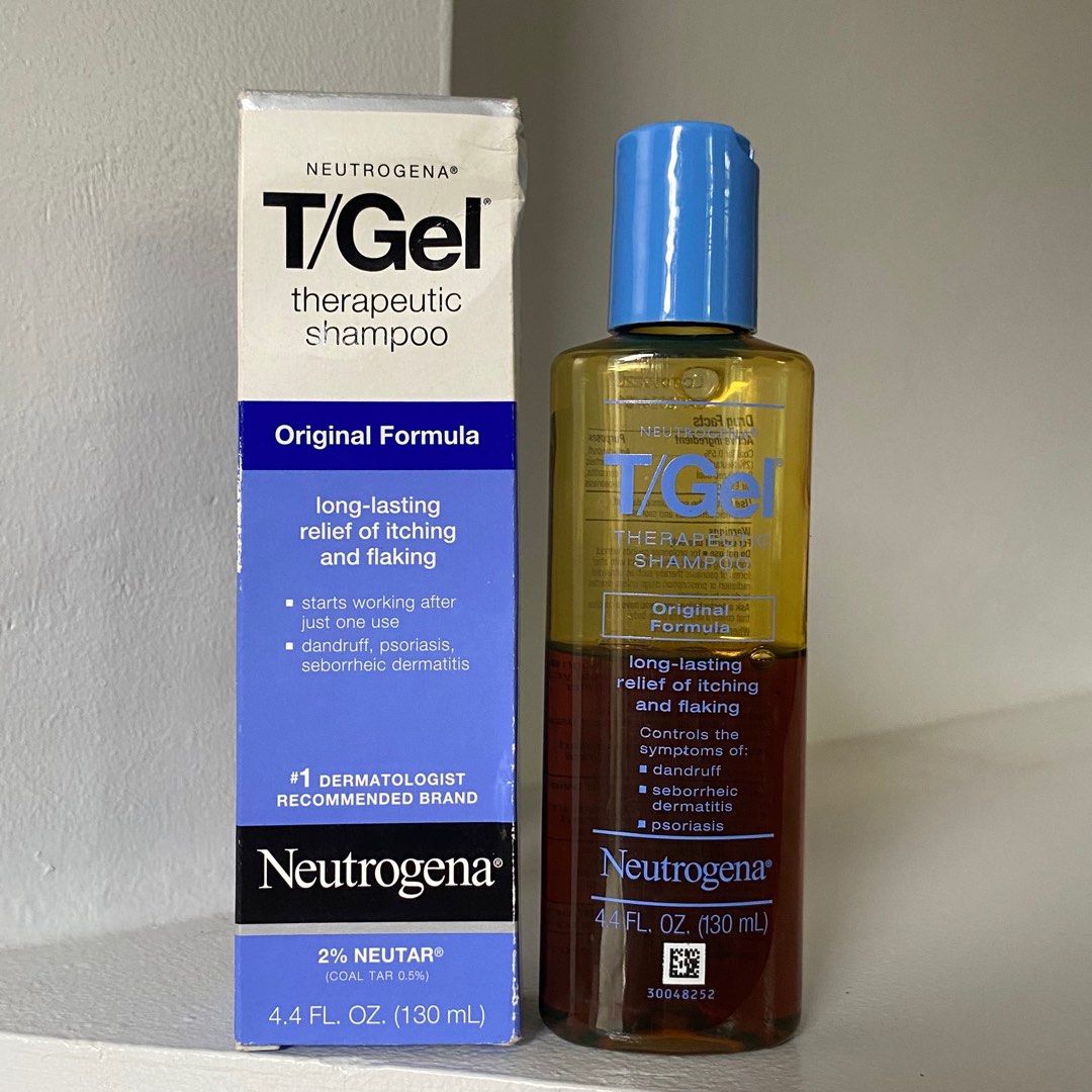 Authentic Neutrogena T/Gel Therapeutic Shampoo - Original Formula 2% Neutar Anti Dandruff ...