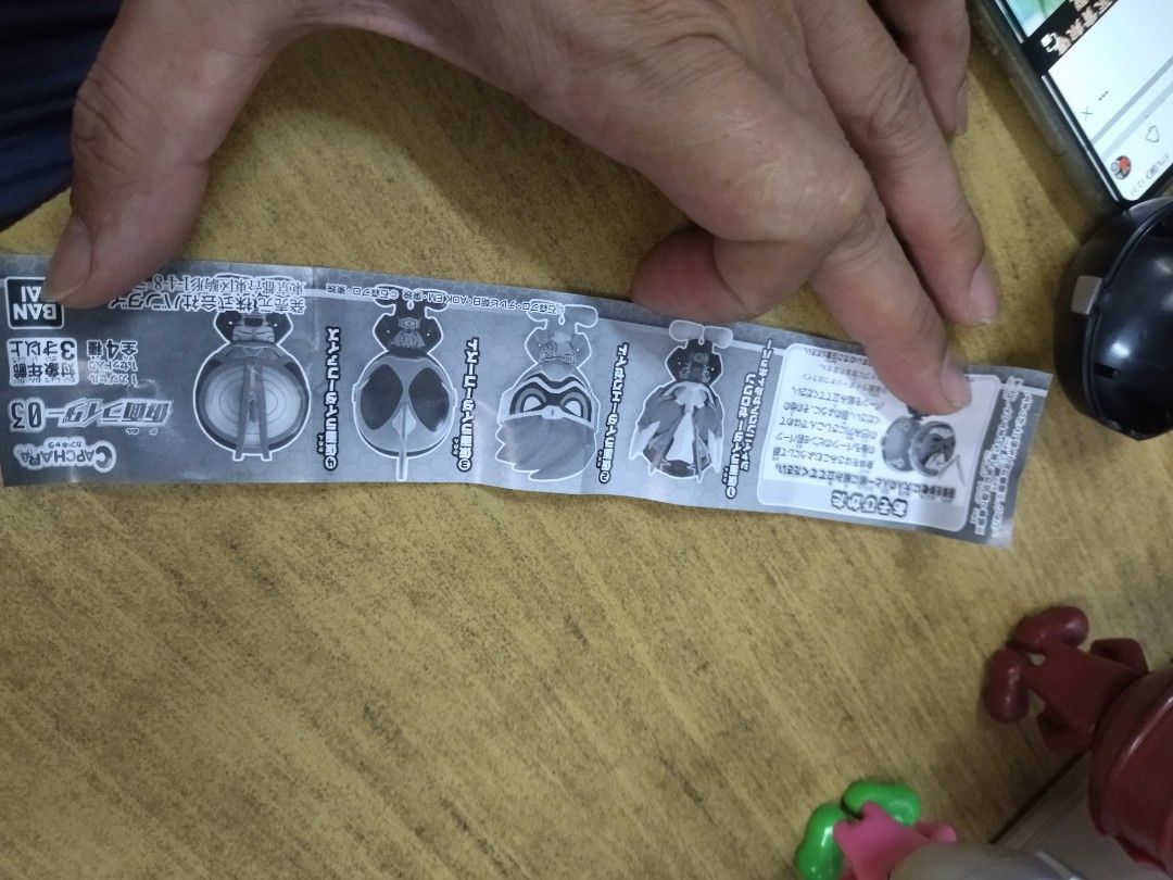 Bandai Genuine Gacha Toys Capchara Kamen Rider Shellless Big Head Action Figure Toys, Hobbies ...