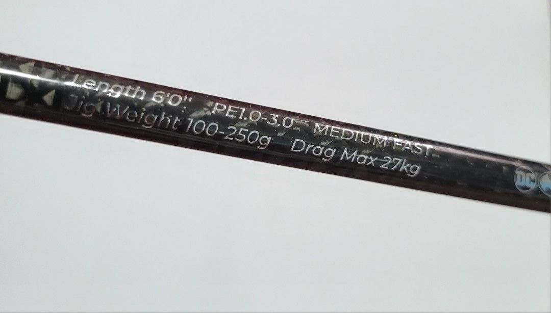 Batman Jigging Rod, Sports Equipment, Fishing on Carousell