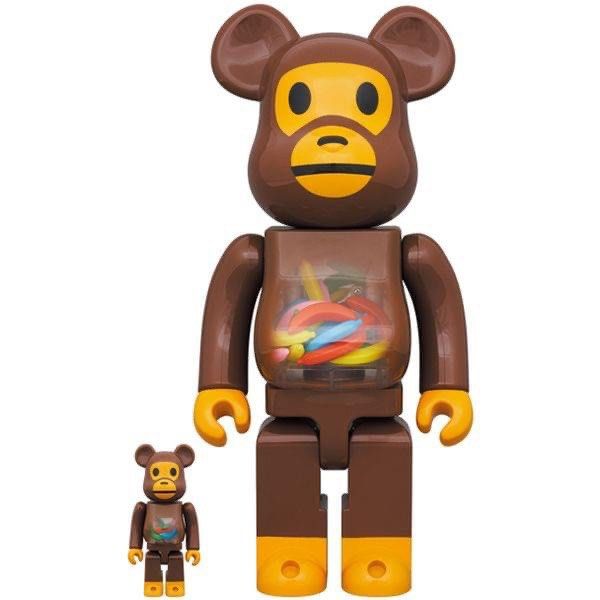 [INSTOCK] BEARBRICK MILO BANANAS 400% + 100%, Hobbies & Toys, Toys ...