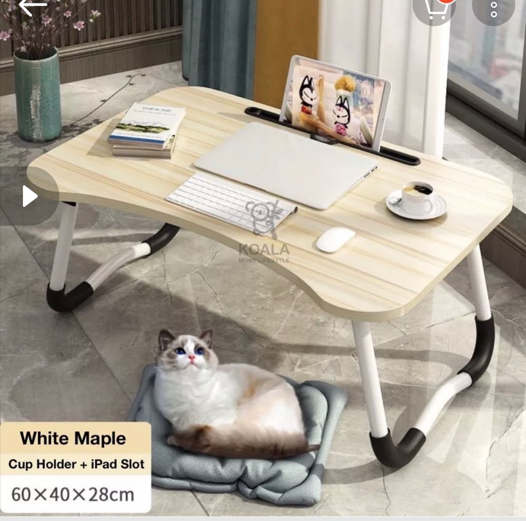 Bed table (No incline), Furniture & Home Living, Furniture, Tables ...