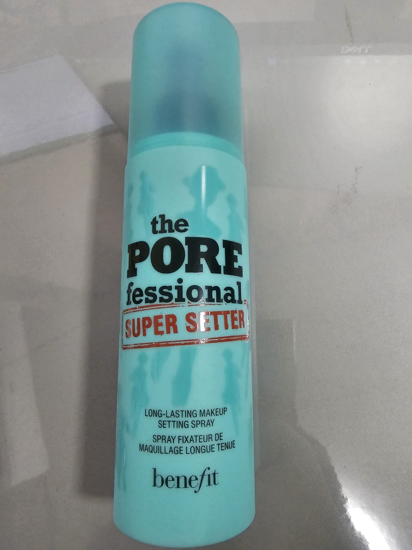 Benefit POREfessional super stter makeup setting spray (120ml), Beauty ...