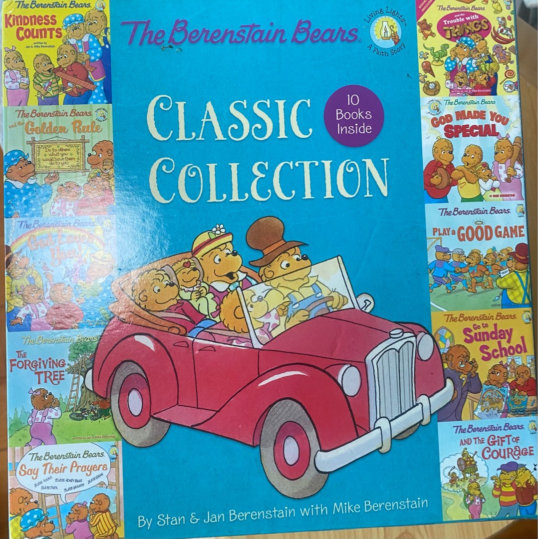Berenstain Bears Classic Collection (10 books), 興趣及遊戲, 書本 & 文具, 小朋友書 ...
