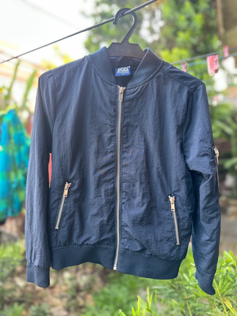 BGS Boys Bomber Jacket, Babies & Kids, Babies & Kids Fashion on Carousell