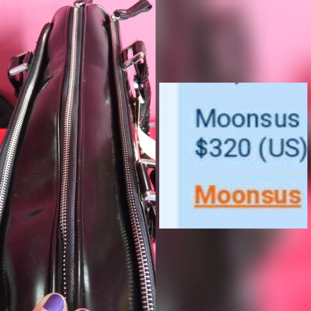 Big black Moonsus Bag, Announcements on Carousell