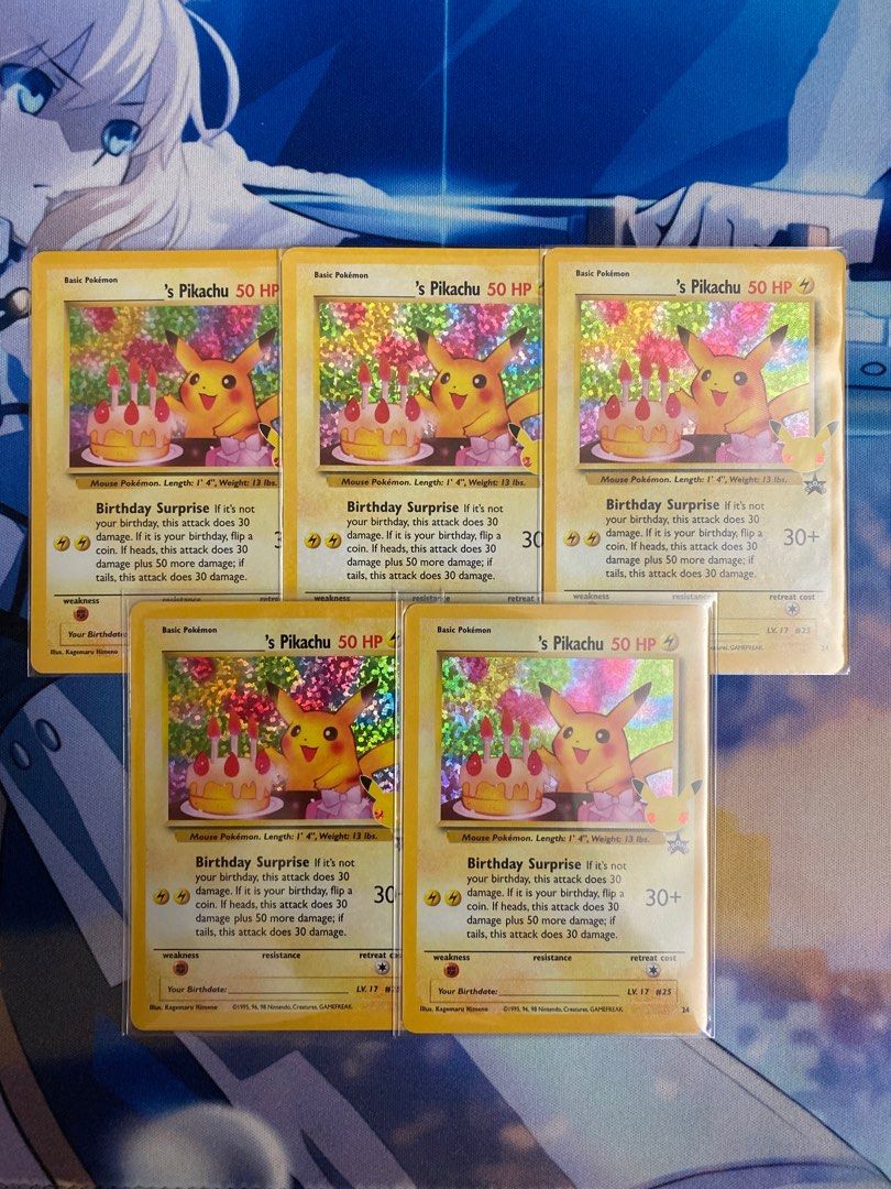 birthday-pikachu-celebrations-hobbies-toys-toys-games-on-carousell