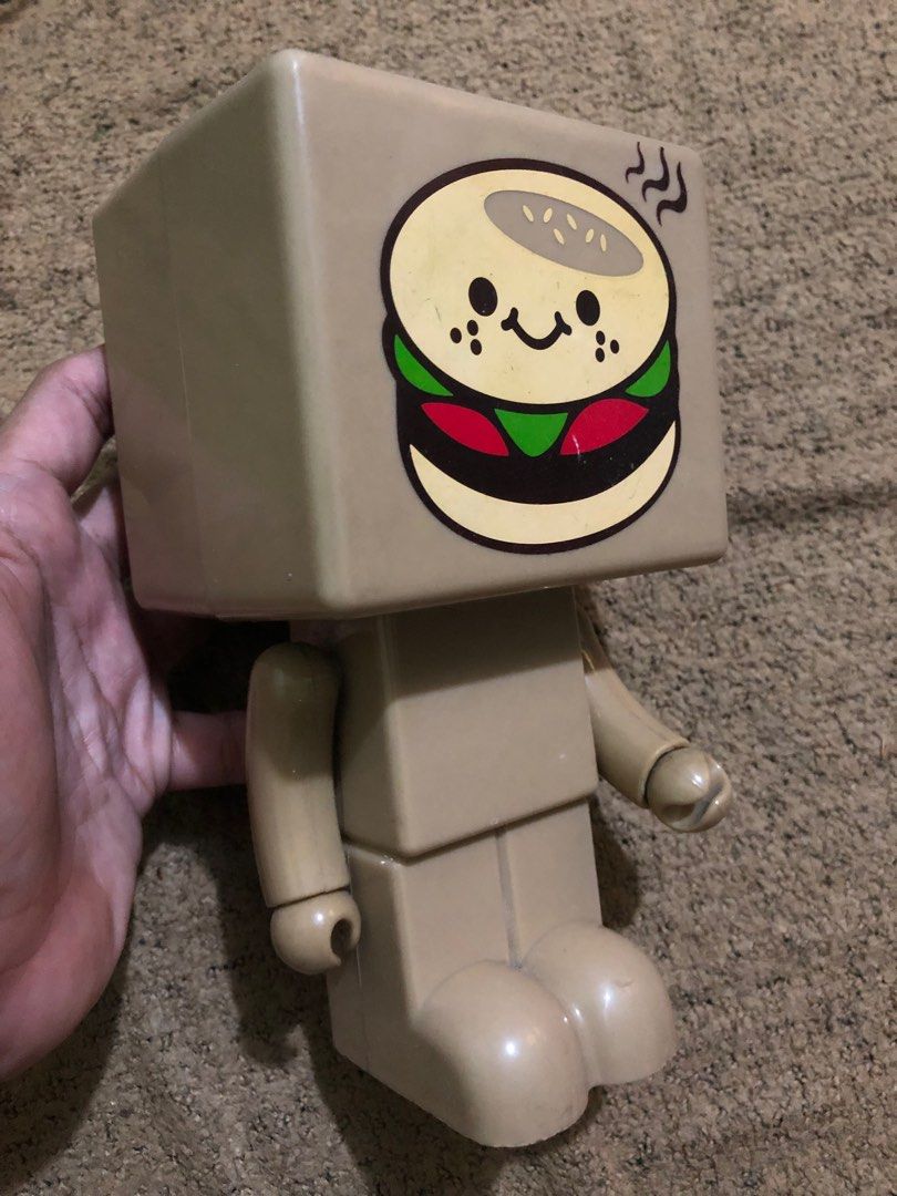 Block head lego like large plastic coinbank figure, Hobbies & Toys ...