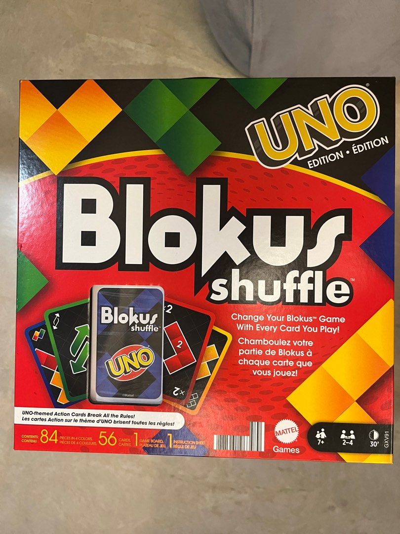 Blokus Shuffle, Hobbies & Toys, Toys & Games on Carousell
