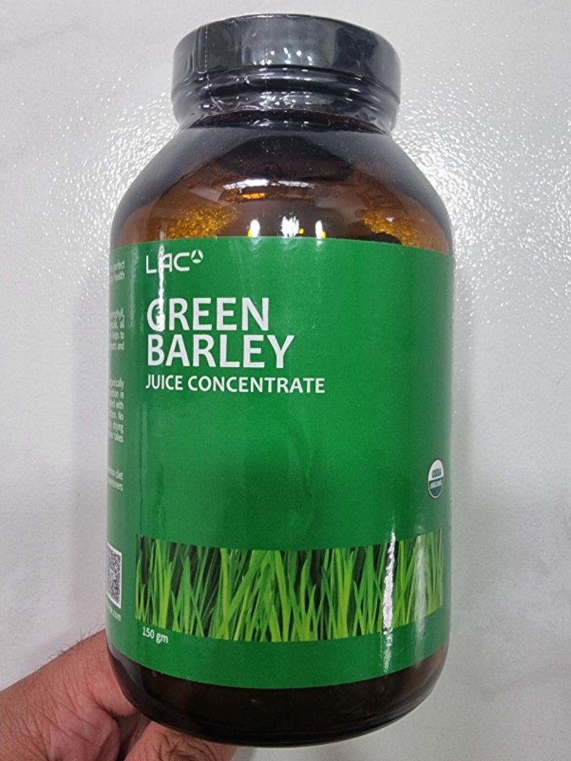 BNIB Green Barley Juice Concentrate [Powder Form], Health & Nutrition ...