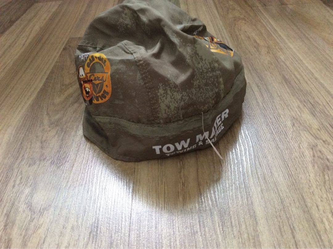 BNWT Disney Pixar Cars Skull cap boys bandana head wrap hat Tow mater ...