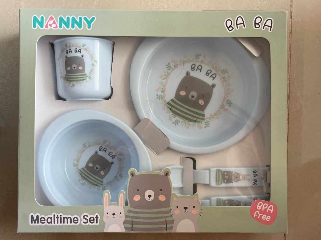 Brand new Nanny mealtime set, Babies & Kids, Nursing & Feeding, Weaning ...