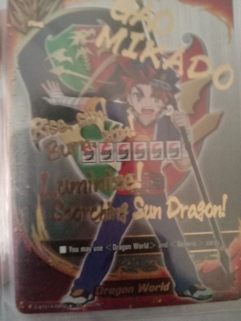 Buddyfight sun dragon deck, Hobbies & Toys, Toys & Games on Carousell