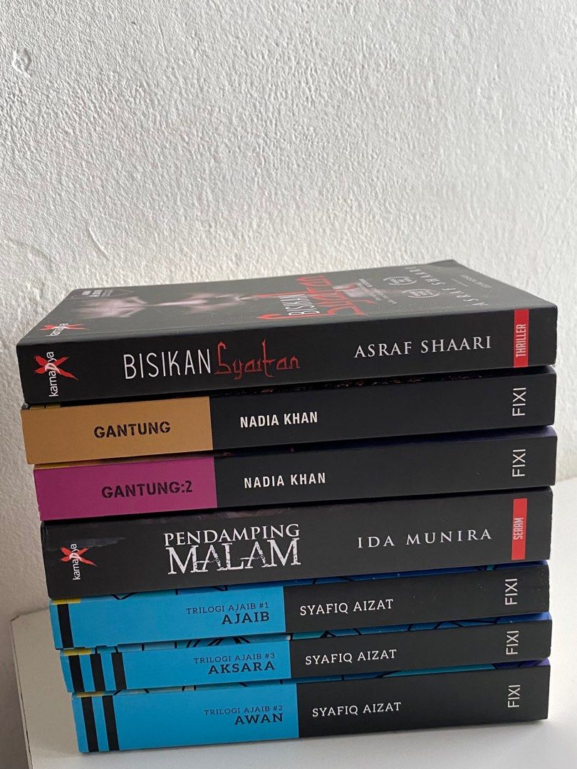 Buku Fixi/ Buku Melayu/ Novel Melayu, Hobbies & Toys, Books & Magazines ...