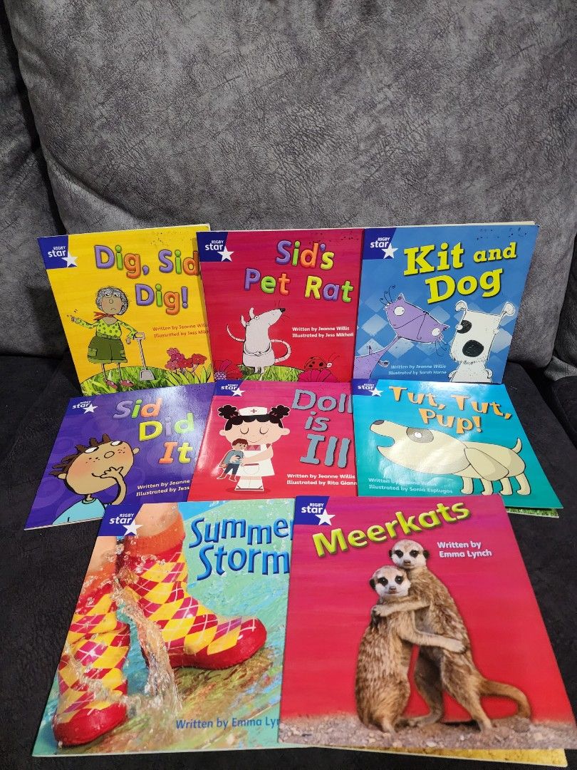 Bundle of Rigby Star English readers, books, All for $8, Hobbies & Toys ...
