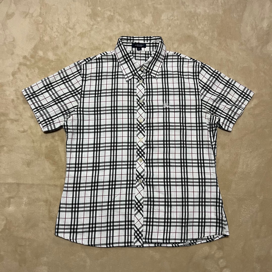 Burberry London, Men's Fashion, Tops & Sets, Formal Shirts on Carousell
