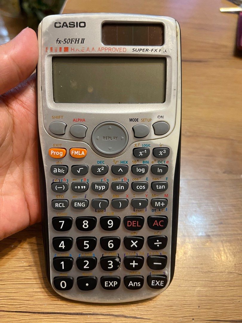Calculator Casio fx-50FH II DSE 專用, 電腦＆科技, 商務用科技產品 - Carousell
