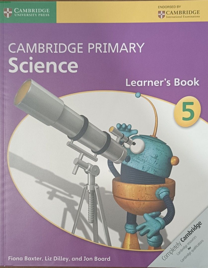 Cambridge Primary Science Learner's Book 5, Hobbies & Toys, Books & Magazines, Textbooks on ...
