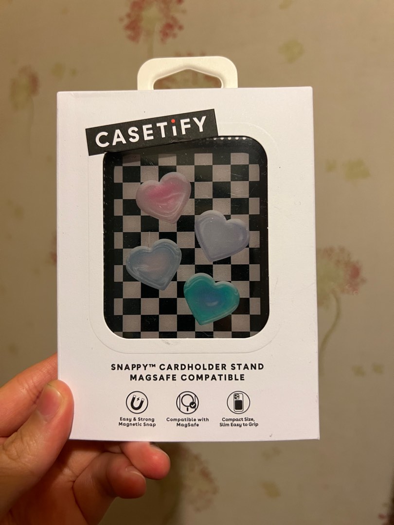 Casetify snappy cardholder stand, Mobile Phones & Gadgets, Mobile ...
