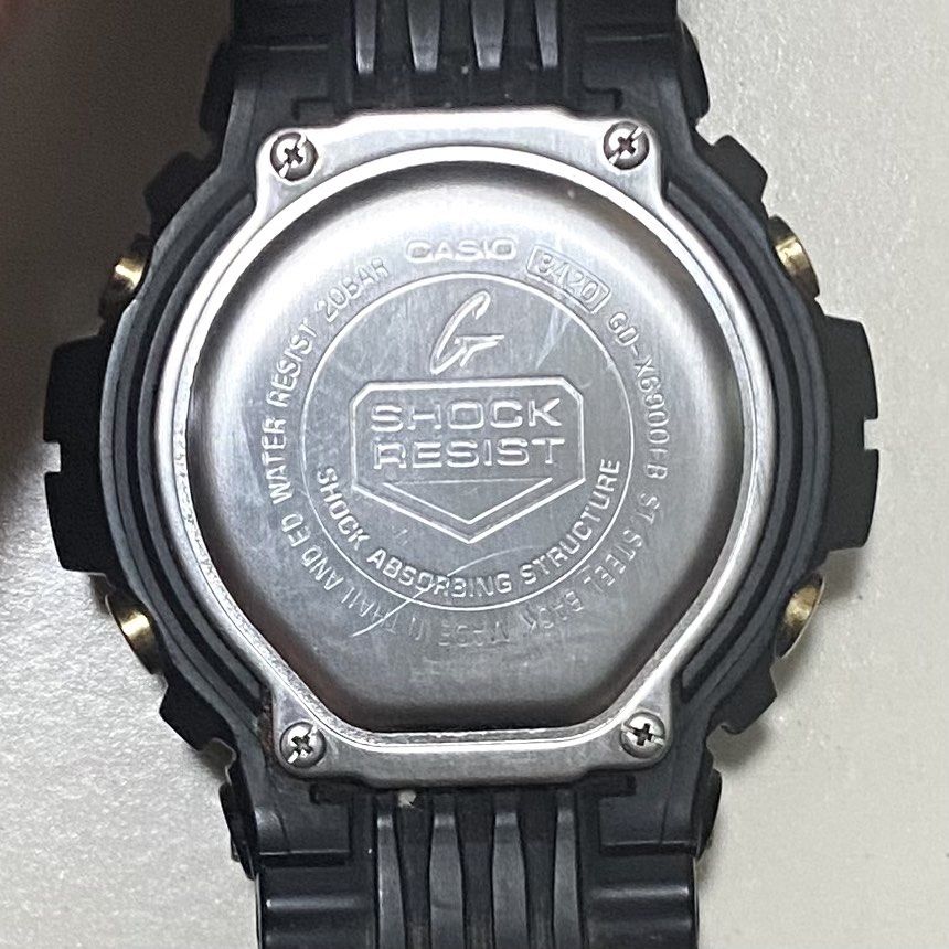 Casio GShock 6900 Gold (Negative Display), Men's Fashion, Watches ...