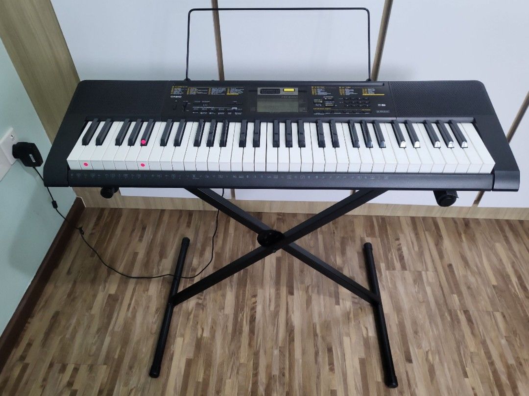 Casio Keyboard CTK-2400, Hobbies & Toys, Music & Media, Musical Instruments on Carousell
